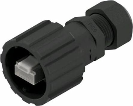 Вилка CONEC 17-10001 Вилка RJ45 PIN: 8 Кат: 5e экранированный Конф: 8p8c 4,83-6,73мм 1шт