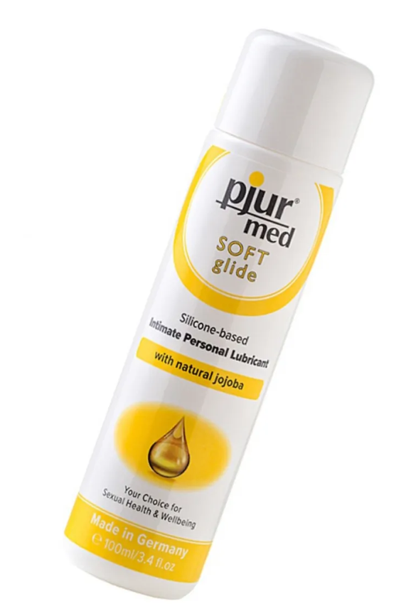 15311 pjur Med Soft Glide, 100 мл. Концентрированный силиконовый лубрикант для сухой и чувствительной слизистой