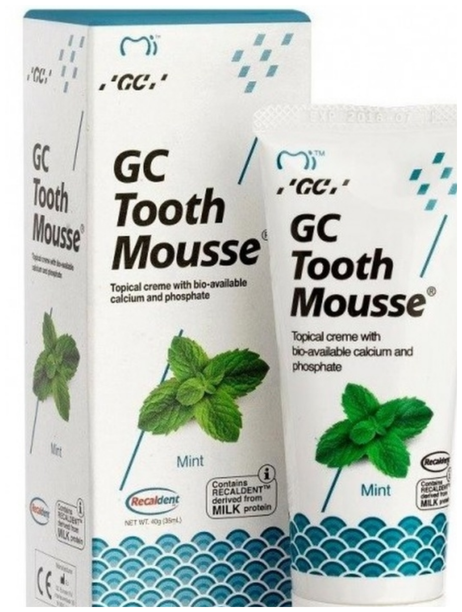 GC Corporation / Реминерализирующий гель GC Tooth Mousse Тус Мусс Мята