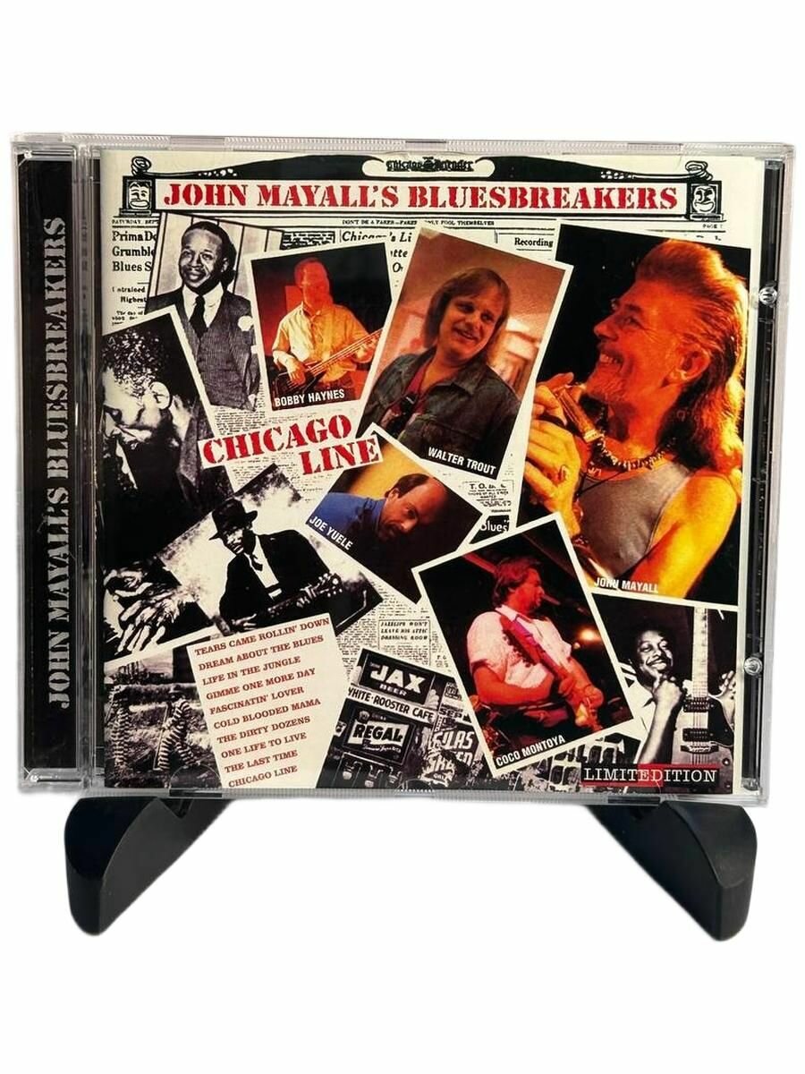 John Mayalls Bluesbreakers - Chicago Line (1CD Формула Радости, Россия 1988, Лицензия)