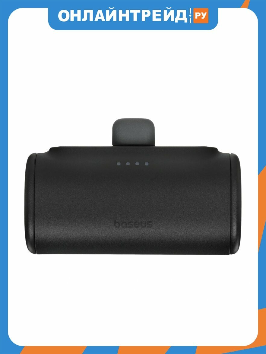 Внешний аккумулятор Baseus Compact 5000mAh 20Вт, черный (P10068307113-00)