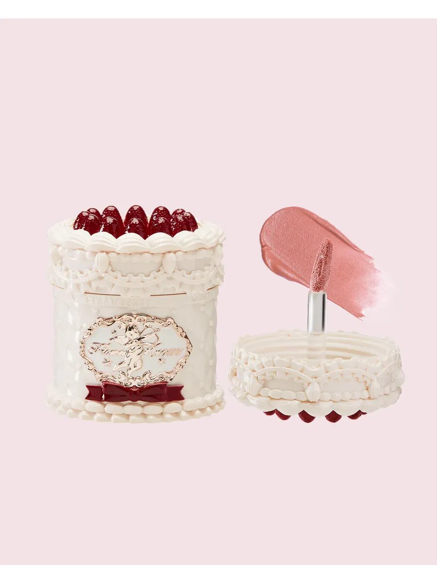 Кремовая помада Flower knows Strawberry Cupid V03 Croissant