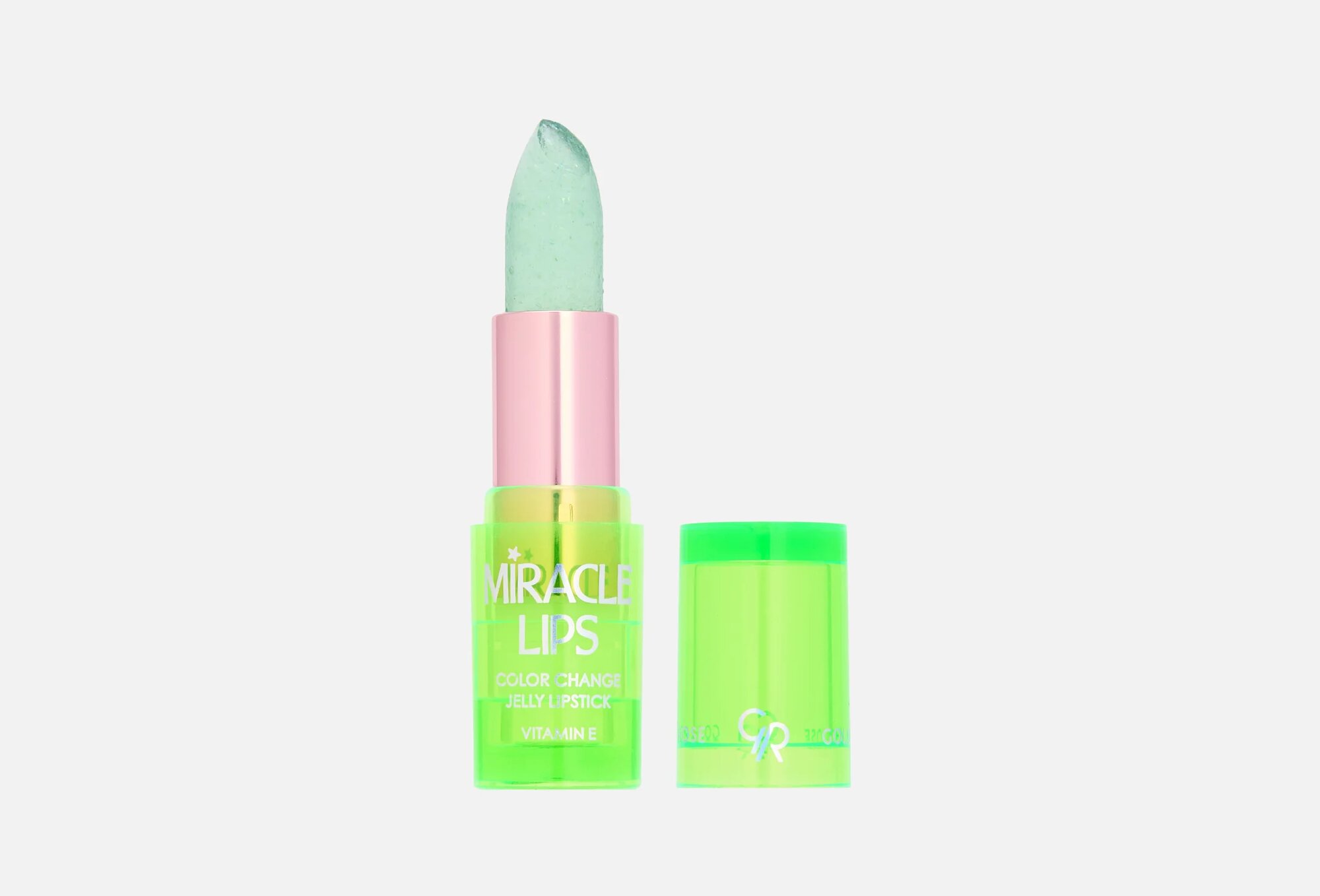 Golden Rose Miracle lips color change jelly Гелевая губная помада 3.7г 102, Bright pink