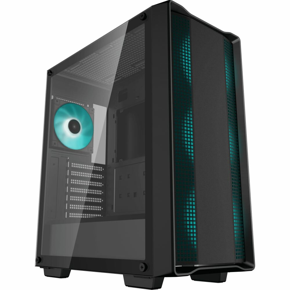 Корпус компьютерный DEEPCOOL CC560 ARGB V2 Mini Tower чёрный