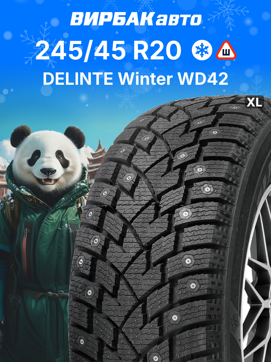 Зимние шины DELINTE Winter WD42 245/45R20 103H XL, зимняя автомобильная резина