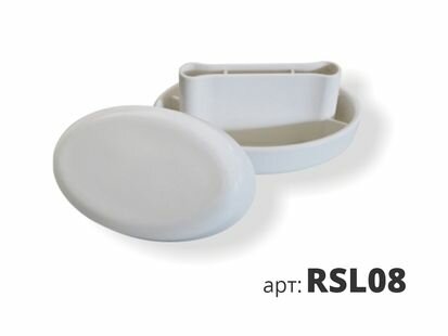 Инструмент для Нанесения Мини-Кельма Пластиковая Овальная Stmdecor RSL08 110х170мм.
