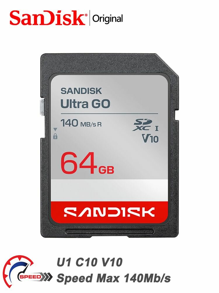 Карта памяти Ultra 64 ГБ (SDSDUNB-064G/SDSDUGN-064G)