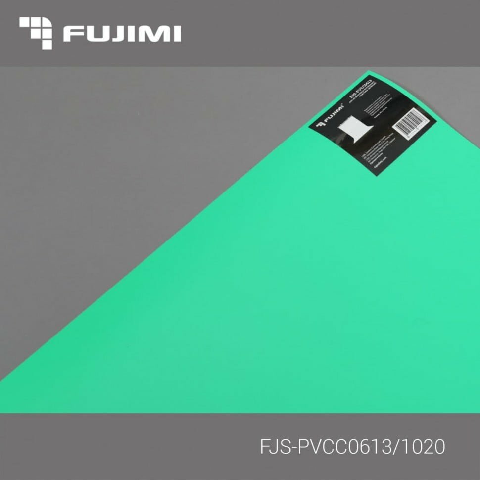 Фон 100x200 см. Fujimi FJS-PVCC1020 (Зелёный)