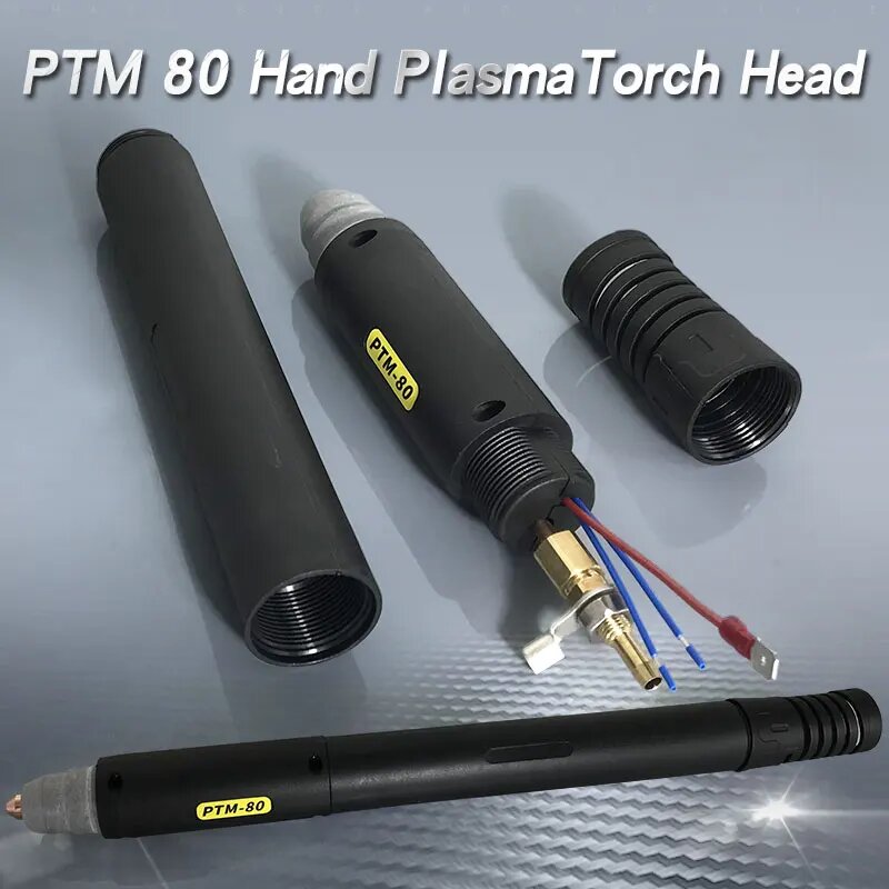 Плазменный Резак PTM-80 С Воздушным Охлаждением, Сопло Для Газовой Сварки IPTM60 Для Станка С ЧПУ PTM80, Прямая Головка 80А С.