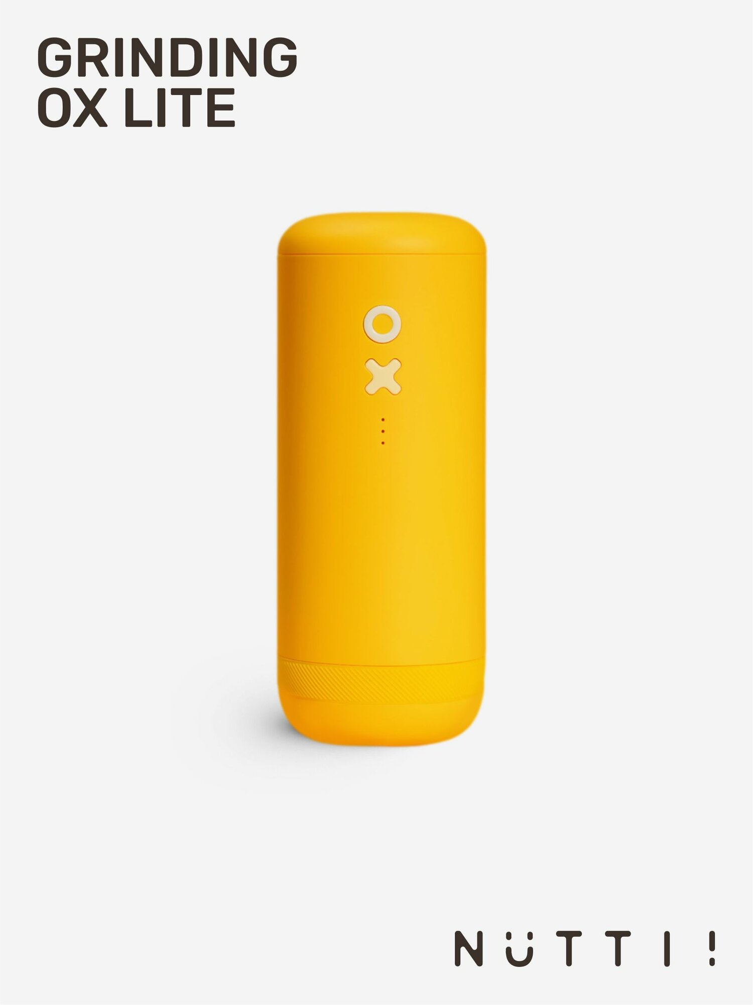 Кофемолка электрическая портативная Nuttii x Timemore OX LITE / желтая