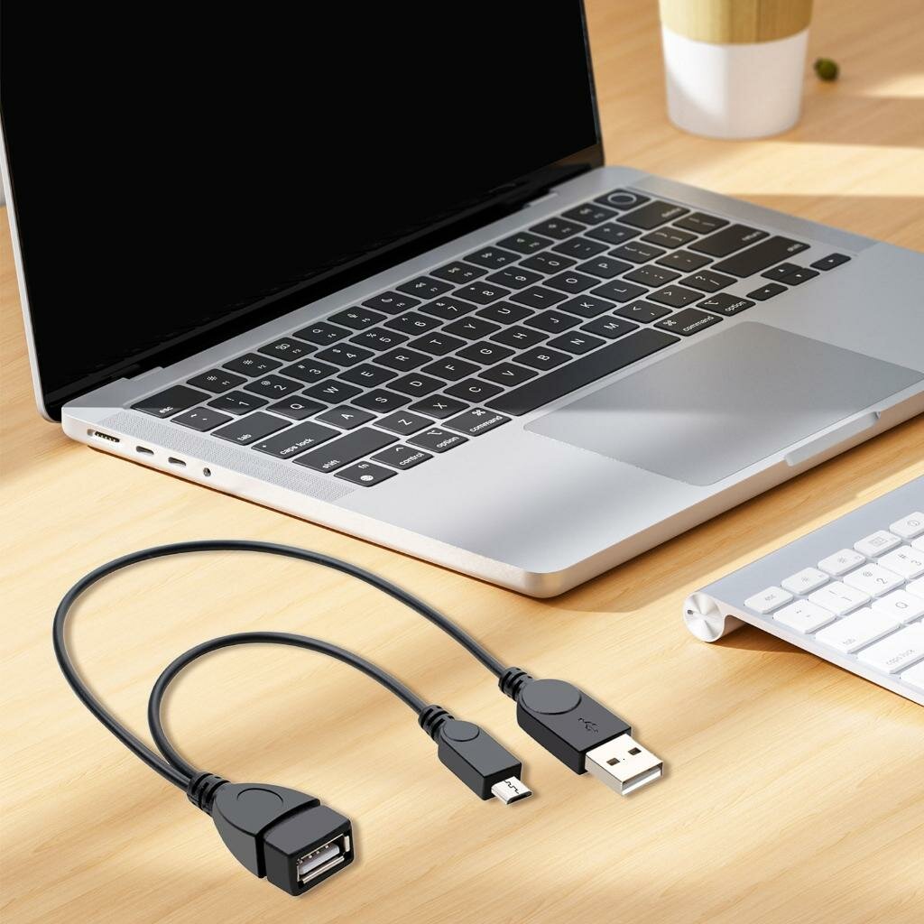 Кабель-адаптер MicroUSB OTG — фото 1