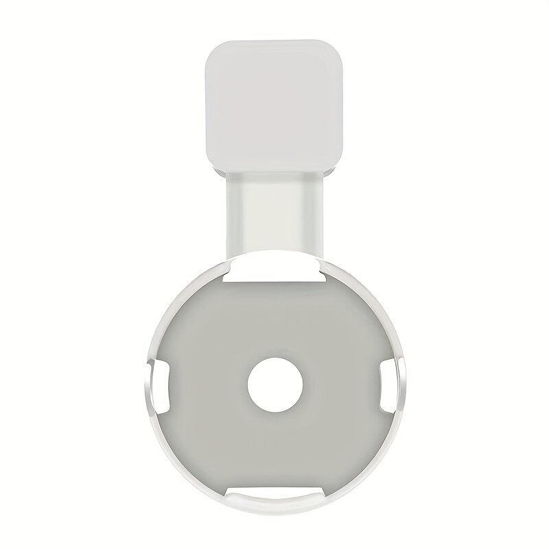 Настенная подставка для Echo Dot (3-го поколения) из пластика с встроенной системой управления кабелями, белая