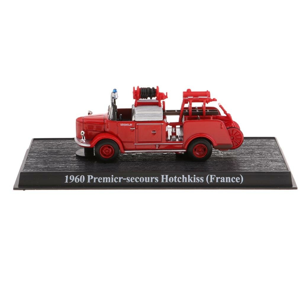 1:64 1960 Premier-secours Hotchkiss Франция Пожарная машина, литая модель
