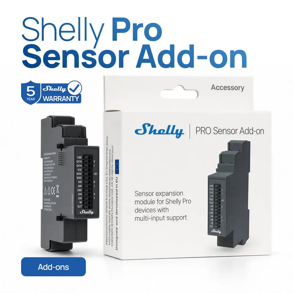 Shelly Pro Модуль датчиков