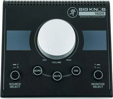MACKIE Big Knob Passive регулятор уровня, мониторный переключатель, 2 стерео входа/2 стерео выхода