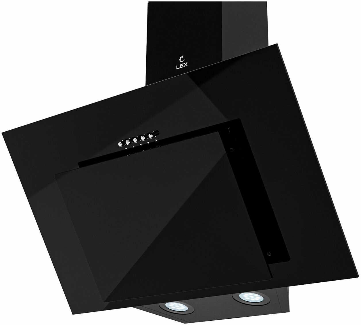 Вытяжка каминная Lex Mira G 500 BLACK черный