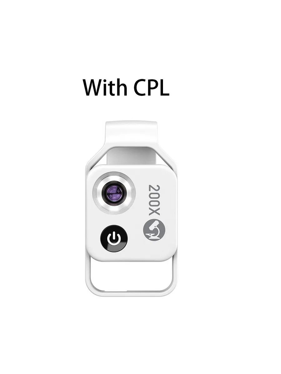 APEXEL 200x Увеличение Микроскоп Объектив CPL Съемная