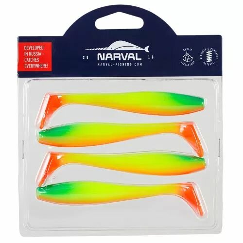 Силиконовая приманка Narval Choppy Tail 10cm #026 5шт.