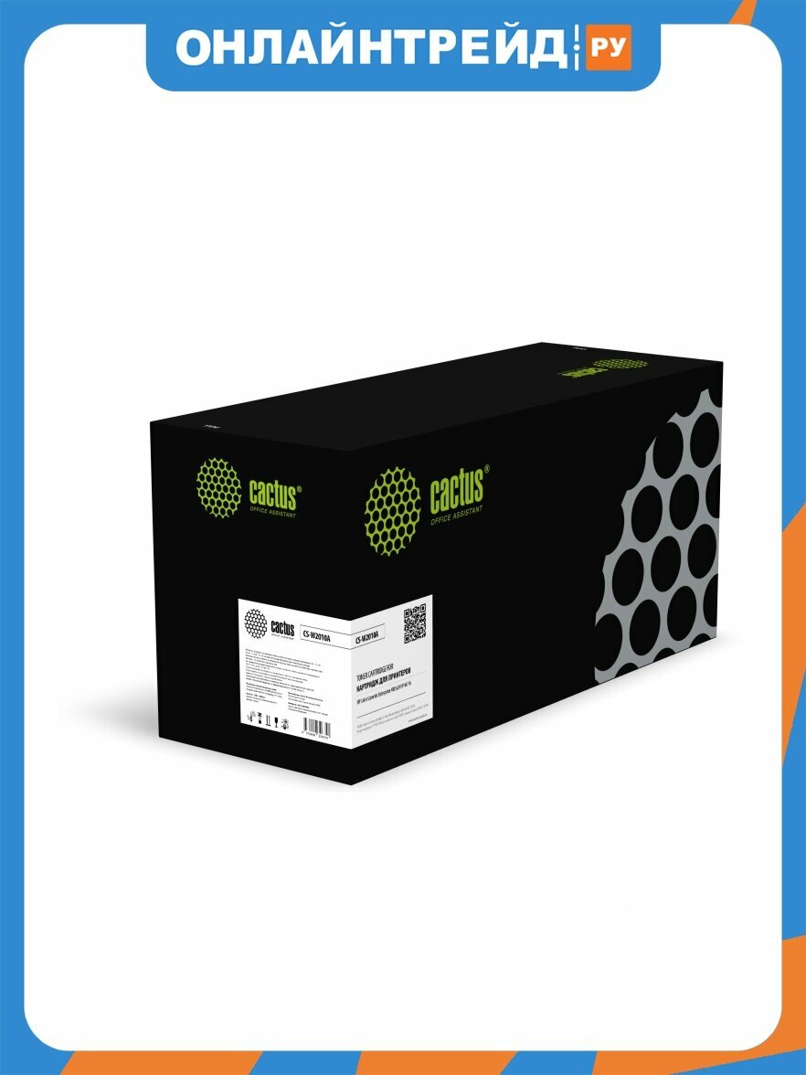 Картридж лазерный Cactus CS-W2010A 659A черный (16000стр.) для HP LJ M856dn/M776dn/M776z/M776zs