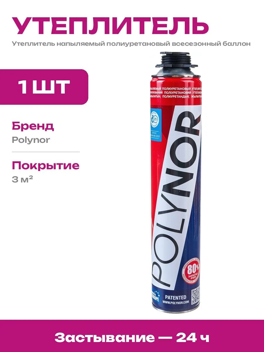 Теплоизоляция полиуретановая напыляемая зимняя под пистолет