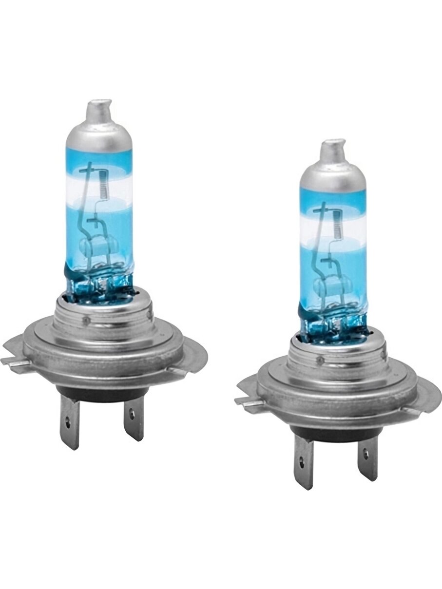 Комплект галогенных ламп MTF Light Argentum (+80%) H7 55W 12V - на 80% больше света!