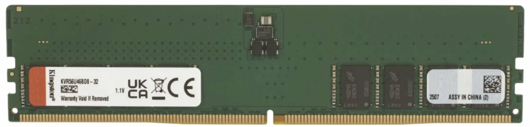 Модуль Памяти DDR5 16GB Kingston 5600 KVR56U46BS8-16 OEM