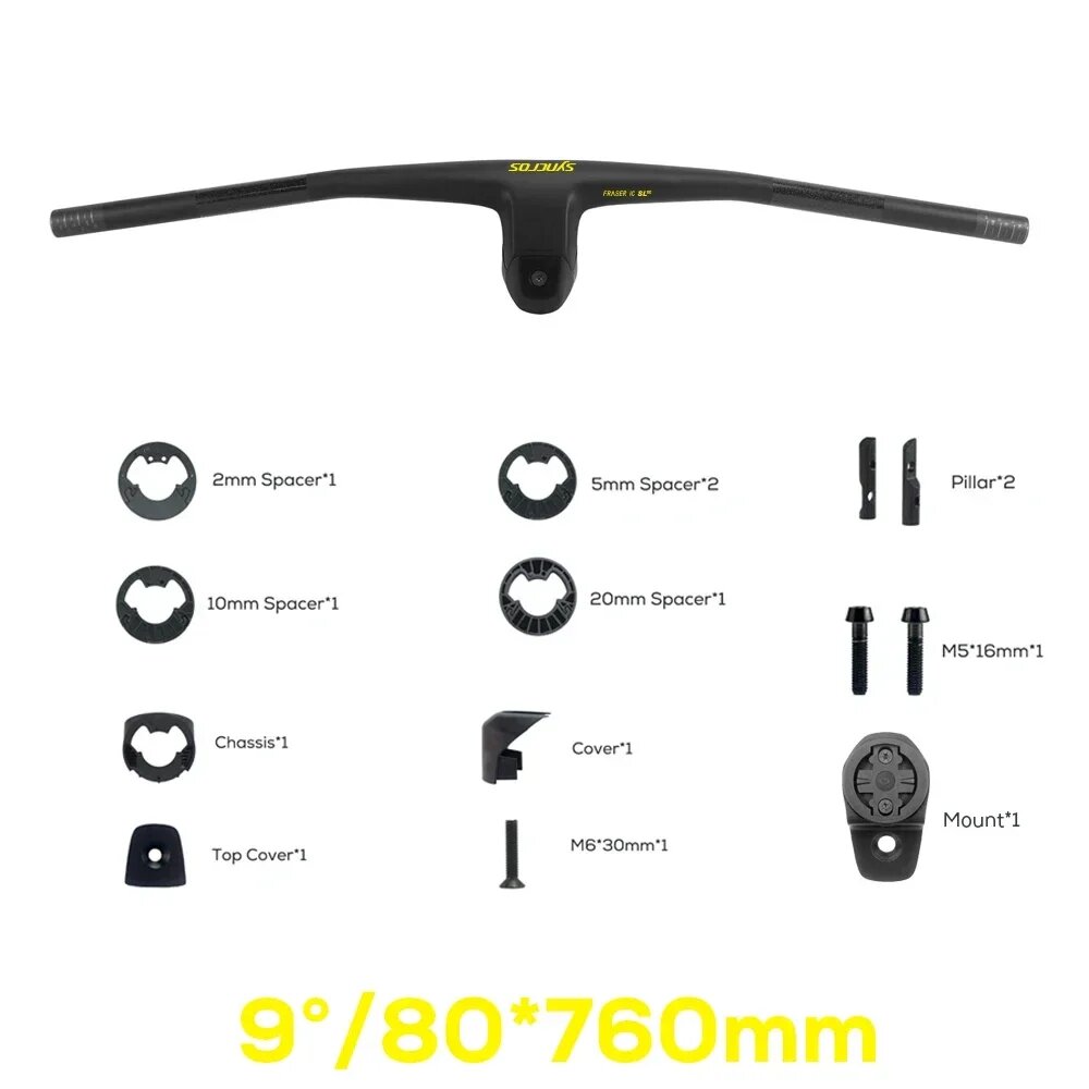 Руль MTB Syncros Fraser IC SL 760мм, 9°