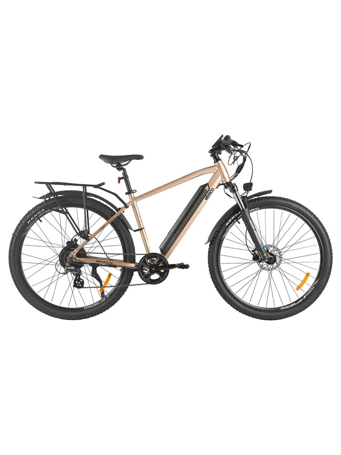 Электровелосипед Eltreco Ultra MAX бежевый, для мужчин ,350