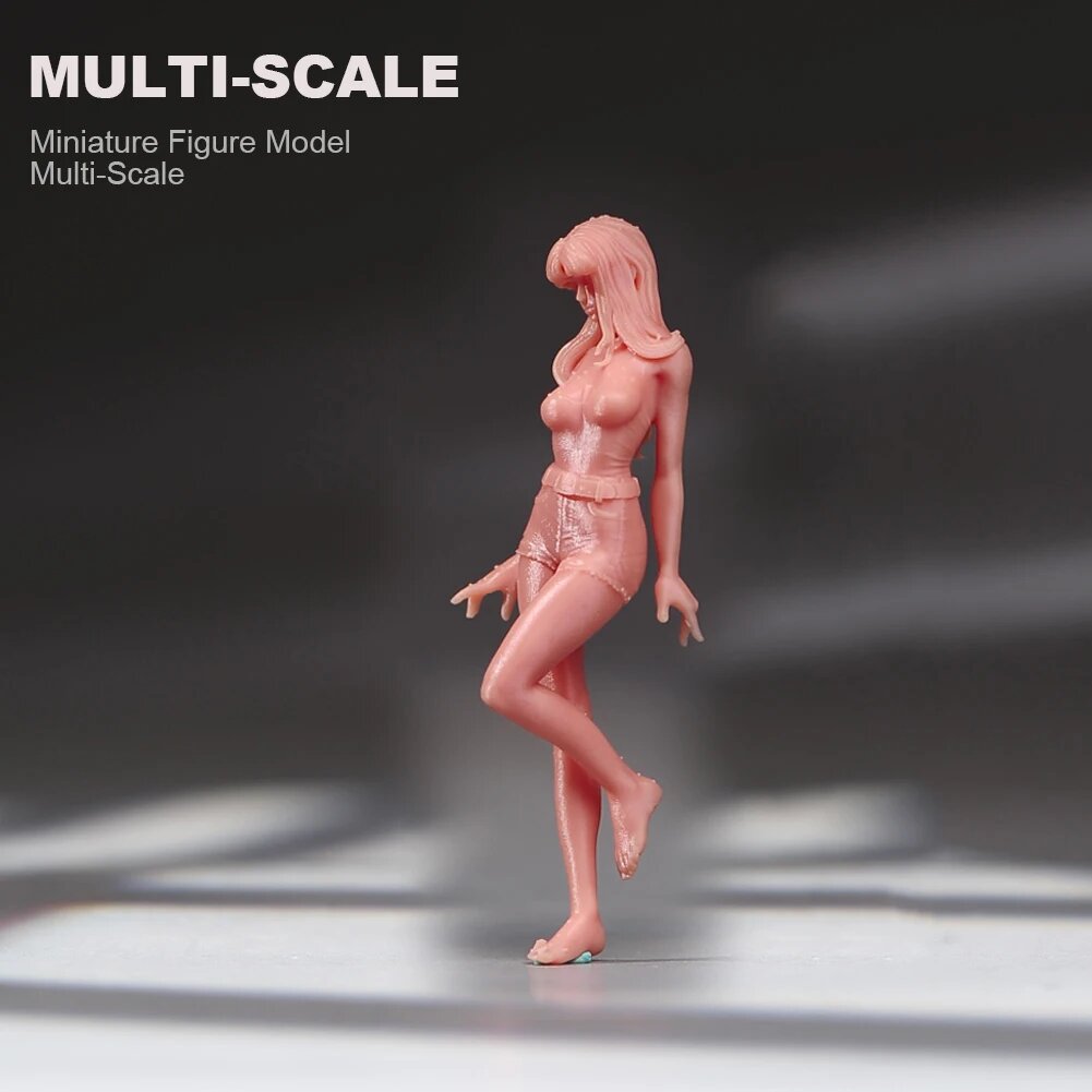 Миниатюрная фигурка, Unpainted 8, 1/24