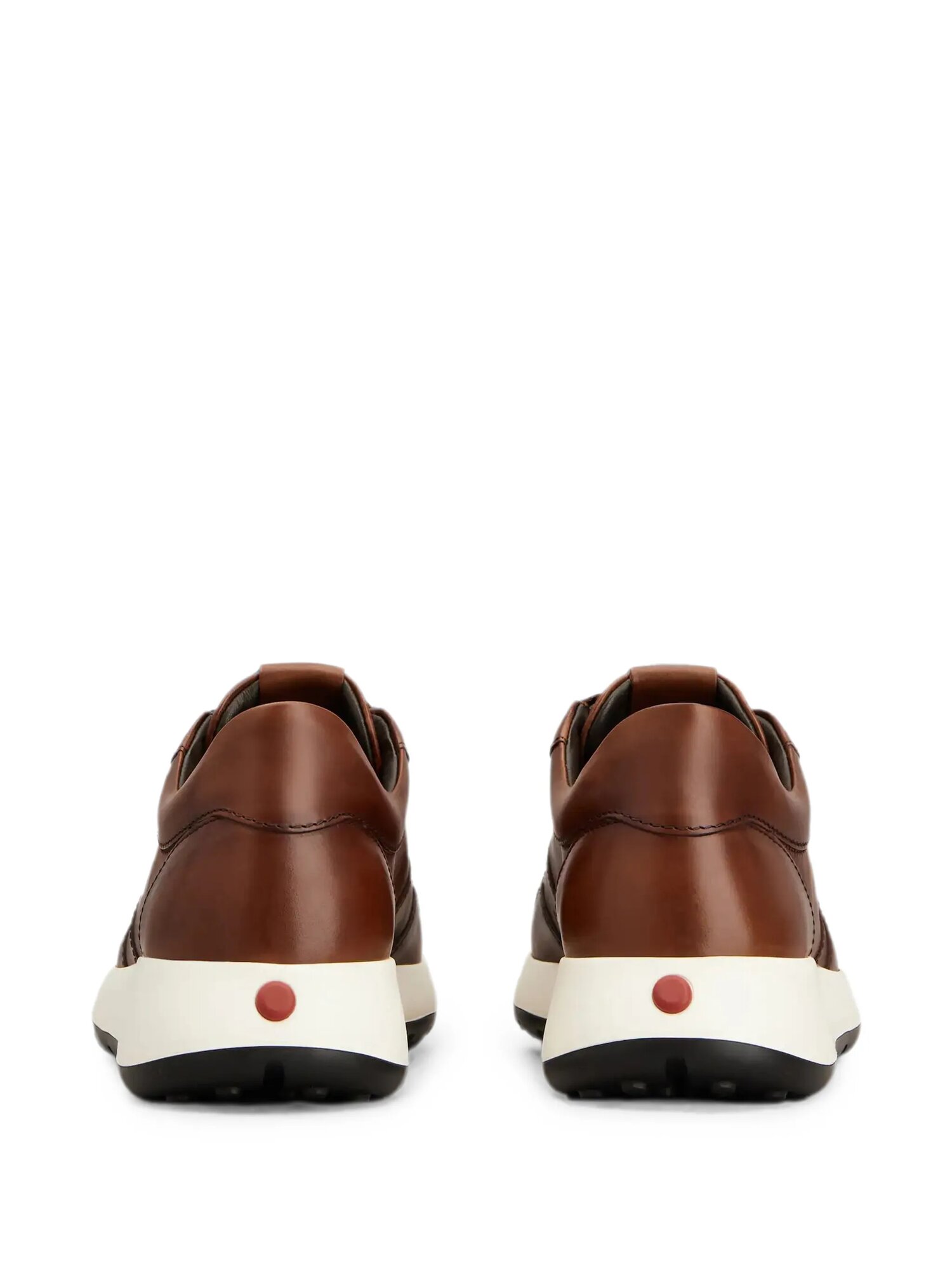 Кроссовки Tod's Red Dot, размер 6, коричневый/серый/оранжевый — фото 1