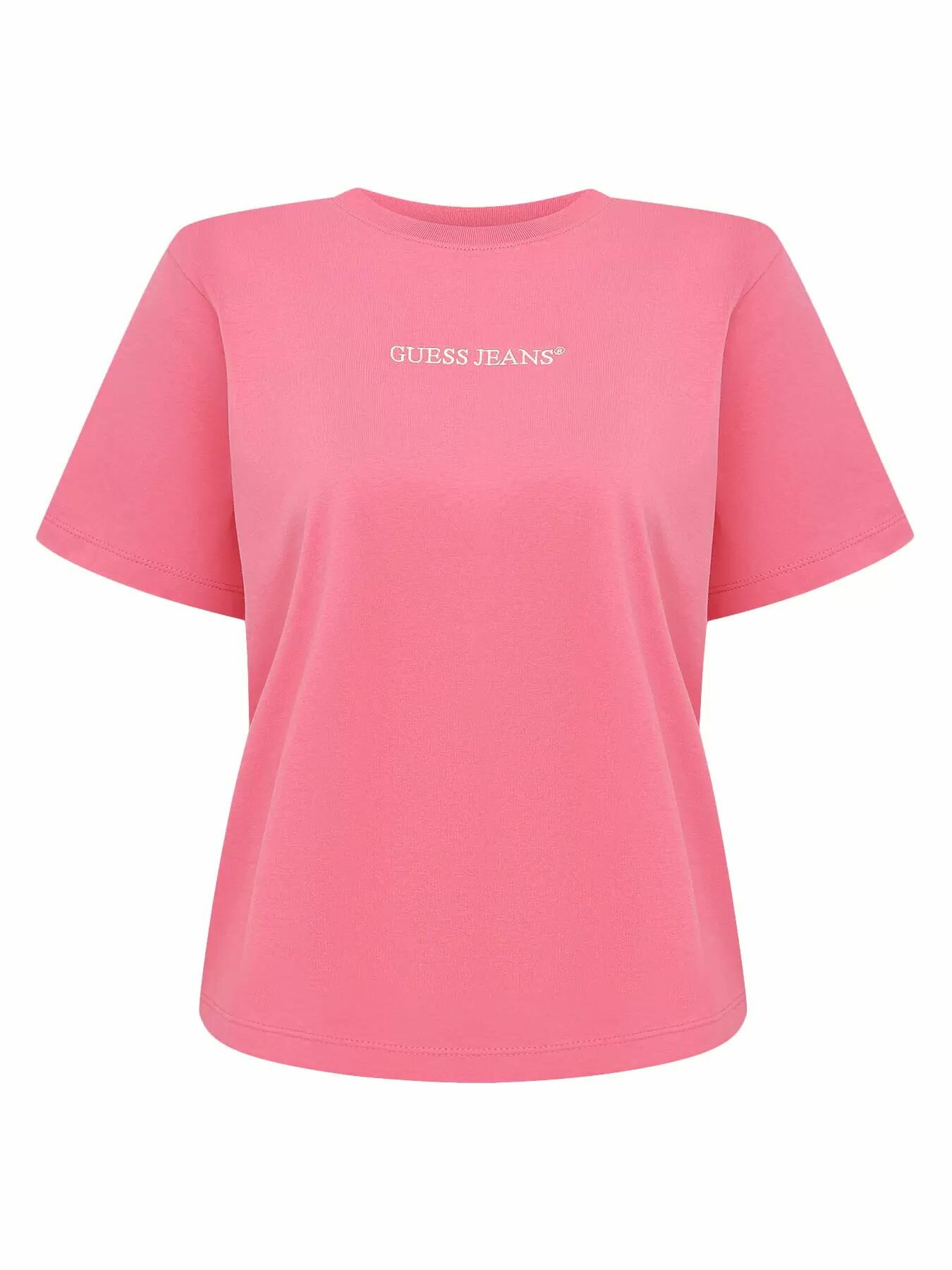 Футболка GUESS, размер XS, розовый