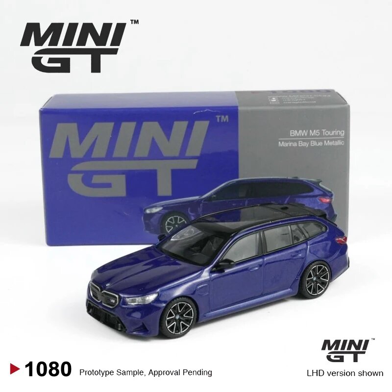 TSM MODEL BMW M5 Touring G99 1:64 Marina Bay Blue Metallic