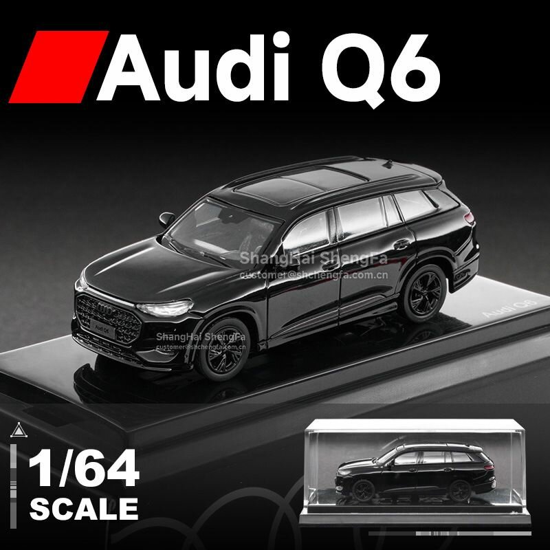 Миниатюрная модель автомобиля из литого металла Ауди Q6 A5 L модель автомобиля Игрушки 1:64 Audi Q6 A5 L