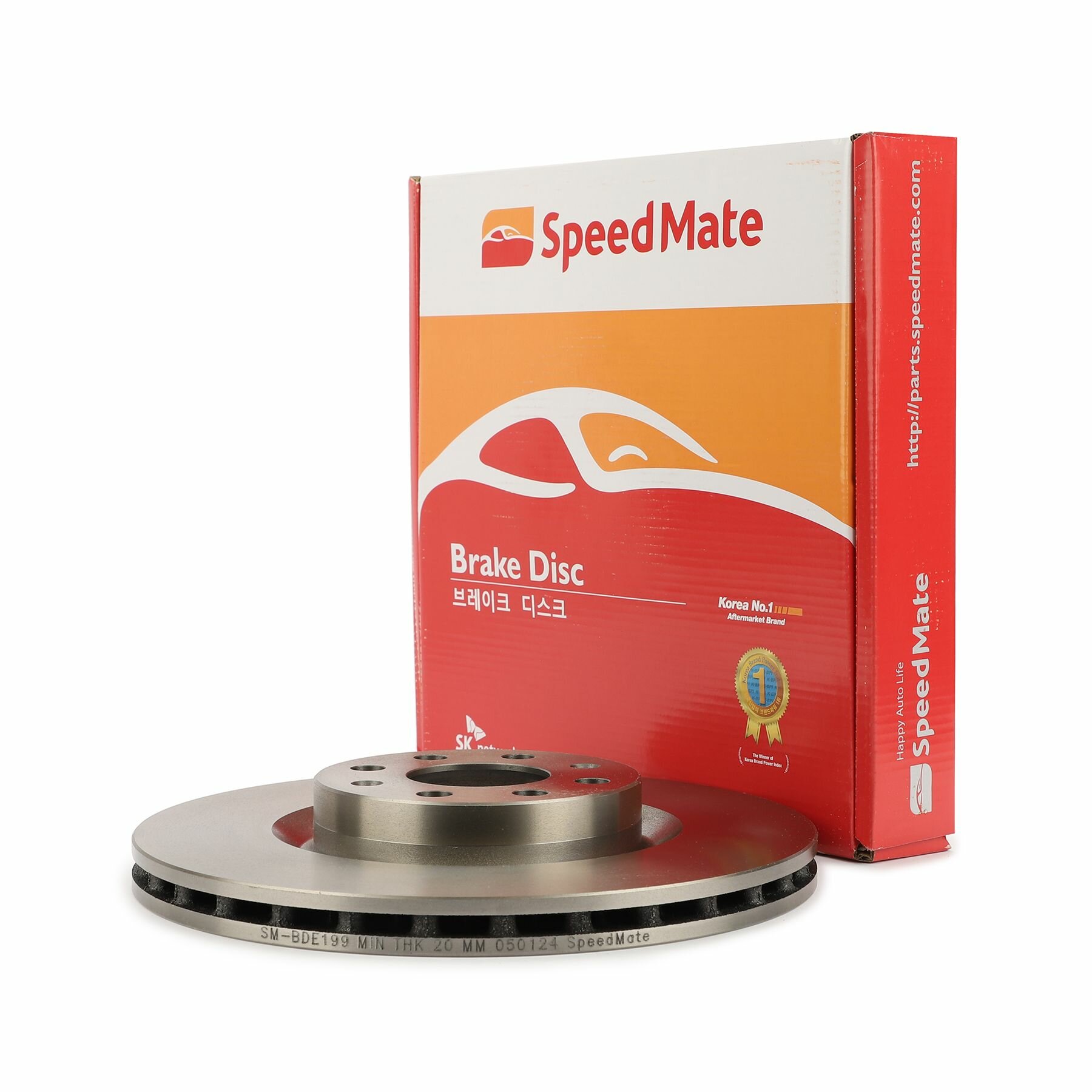 SPEEDMATE Диски тормозные FIAT Grande Punto, Punto OPEL Adam SM-BDE199