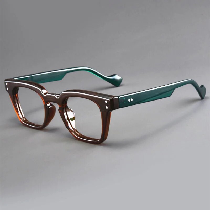 CCspace пластиковые очки с защитой от синего света Tea green, Custom Prescription, Зеленый