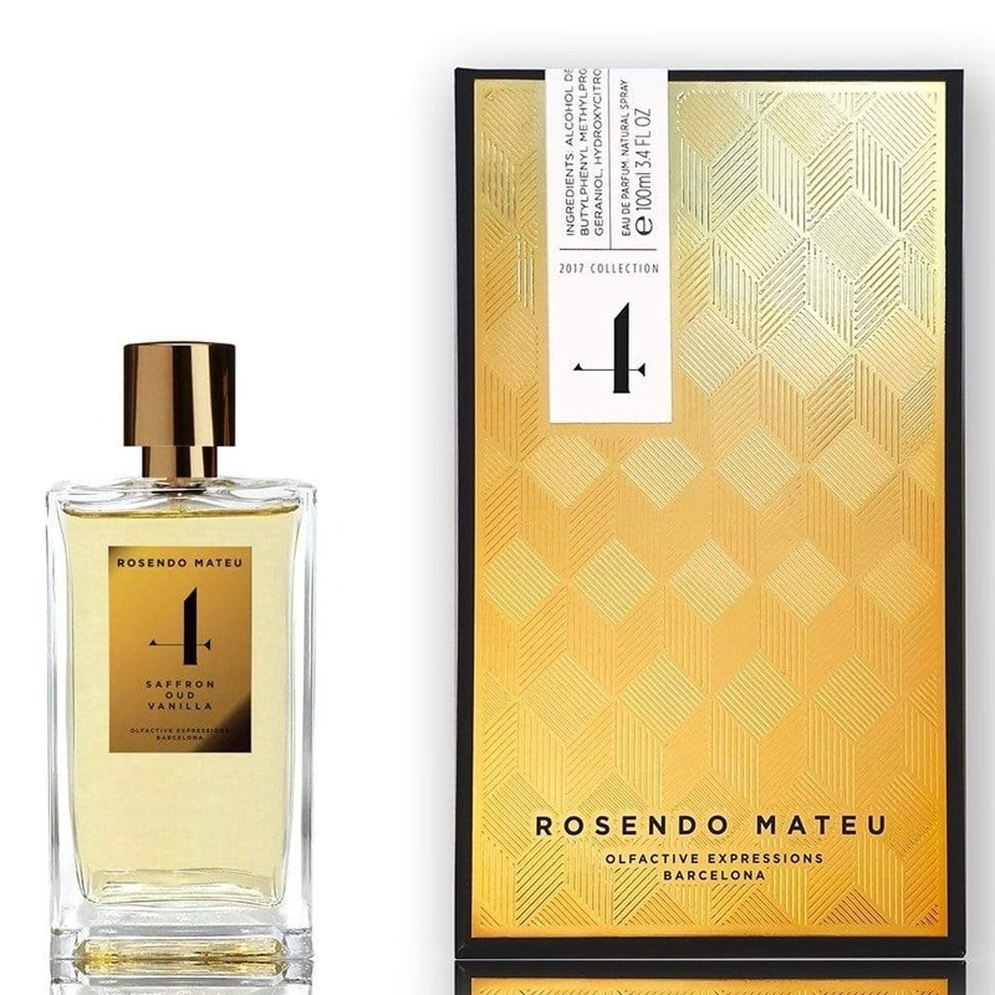 Rosendo Mateu - Olfactive Expressions N 4 Saffron, Oud, Vanilla Парфюмерная вода унисекс 100 ml