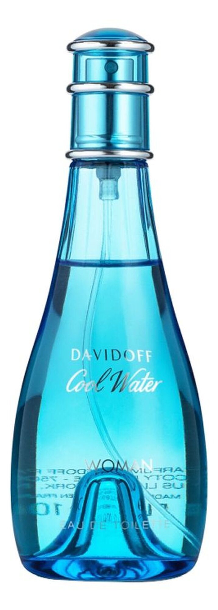 Туалетная вода Davidoff Cool Water Woman, объем 100 мл, 1 упаковка