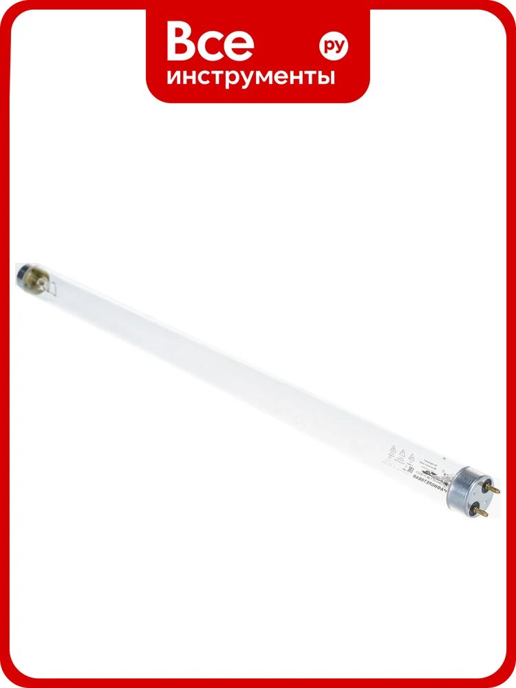 Бактерицидная ультрафиолетовая лампа ЭРА UV-С ДБ 15, Т8, G13, T8/15W, 25/1350 Б0048972