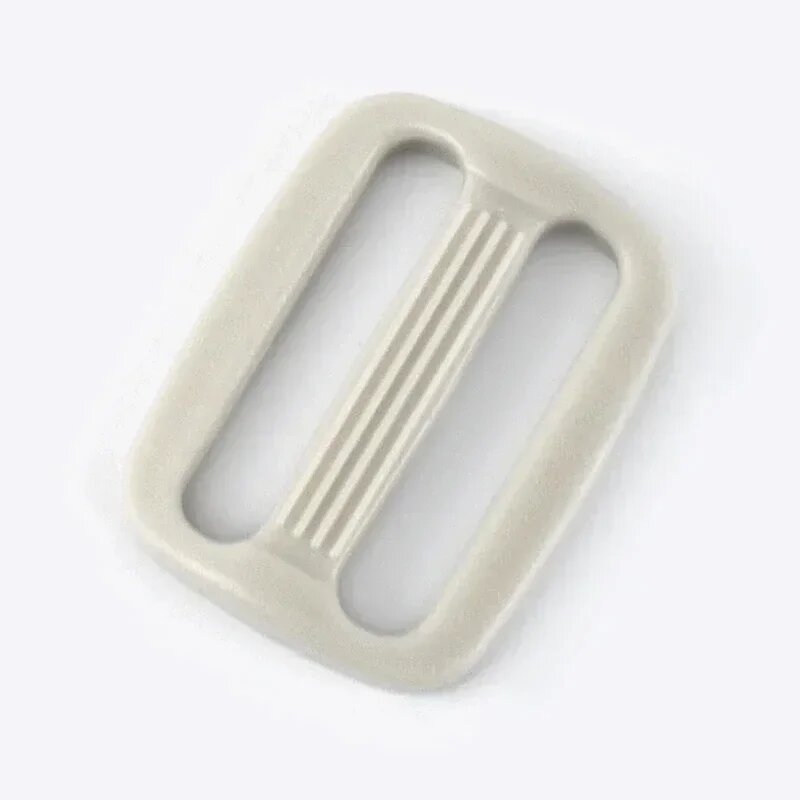 Meetee регулируемые пластиковые пряжки 15-25 мм Белый, 25mm-20Pcs, B24