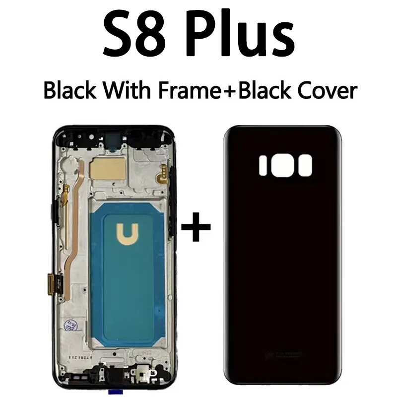 Дисплей Samsung S8 Plus Black W Frame в сборе