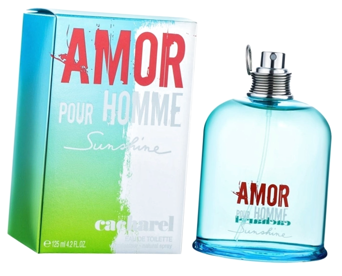 Мужская eau de toilette Cacharel Amor Pour Homme Sunshine 125 мл / Кашарель Саншайн