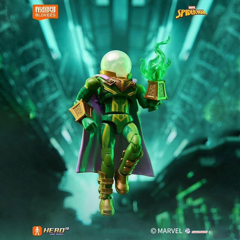 Blokees Marvel HeroGalaxy 05: Человек-паук Слепая Коробка Аниме Фигурки