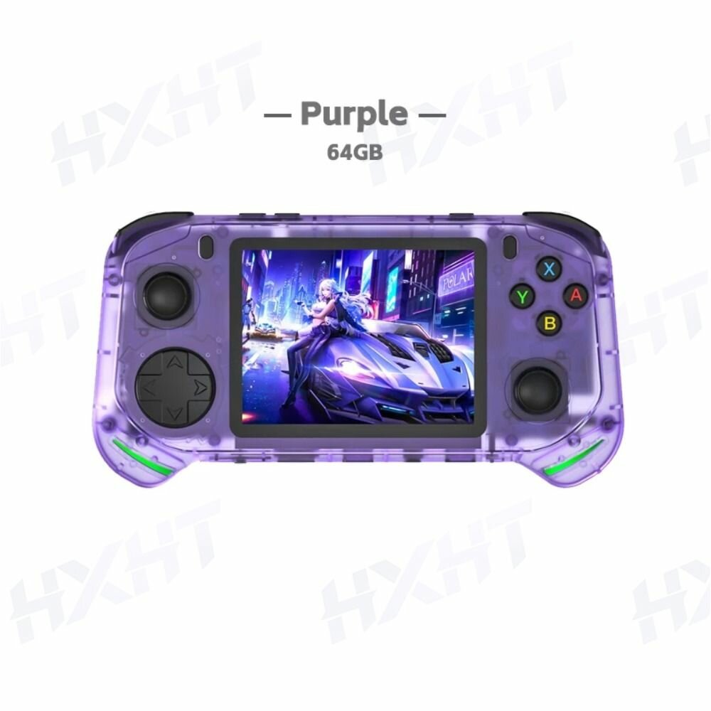 RX6H Игровая Консоль С 3,5-дюймовым IPS-экраном (640 480), Процессором RK3326, Совместимая С Ретро-играми