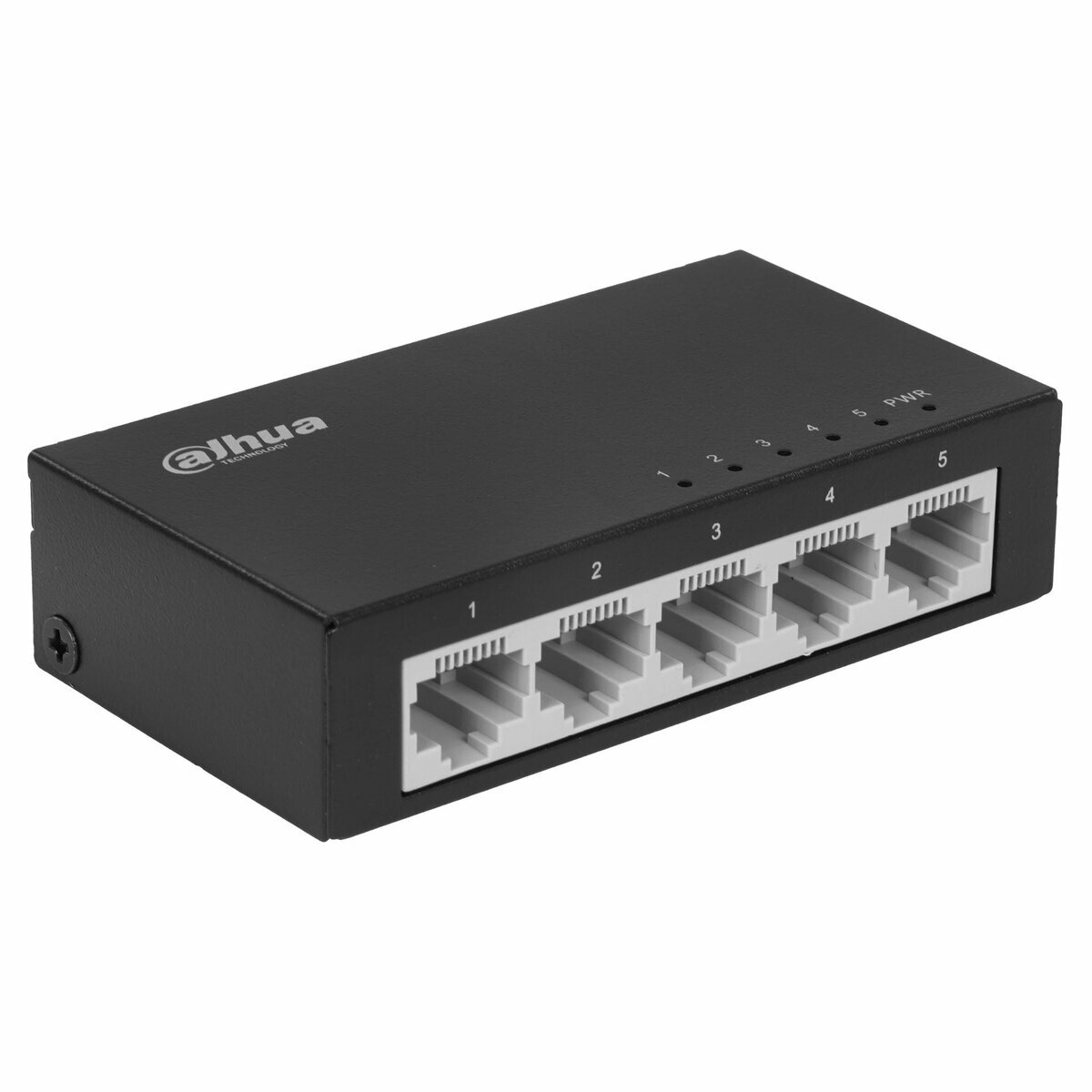 Коммутатор Dahua 5-port 10/100M RJ45 Non-PoE Switch, Metal case уц-2-1