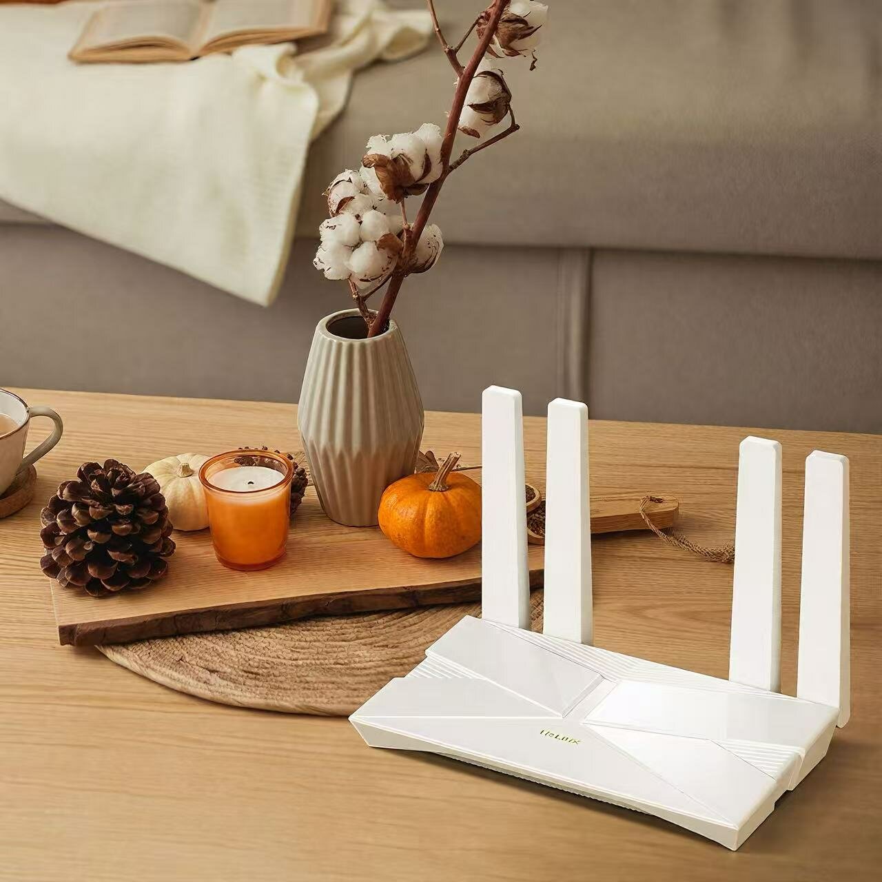 Маршрутизатор TP-LINK AX3000 двухдиапазон гигабит Wi-Fi, новые усиленные антенны для лучшего сигнала