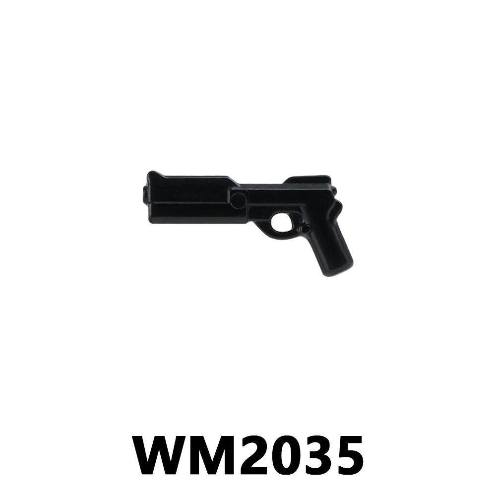 Конструктор MOOXI пистолет черный WM2035