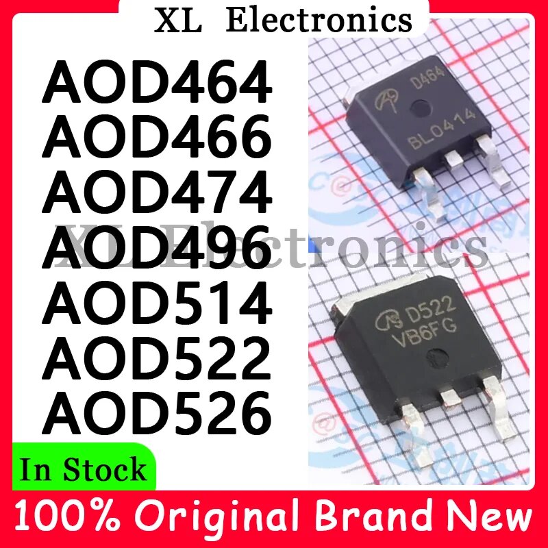 5 шт./лот электронных знаков AOD464 AOD466 AOD474 AOD496 AOD514 AOD522 AOD526 AOD526