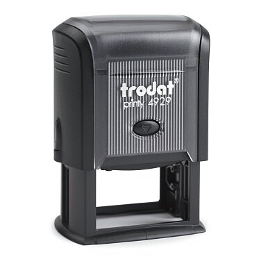 Trodat 4929 Printy 3.0 автоматическая оснастка для штампа 50х30 мм (черная)