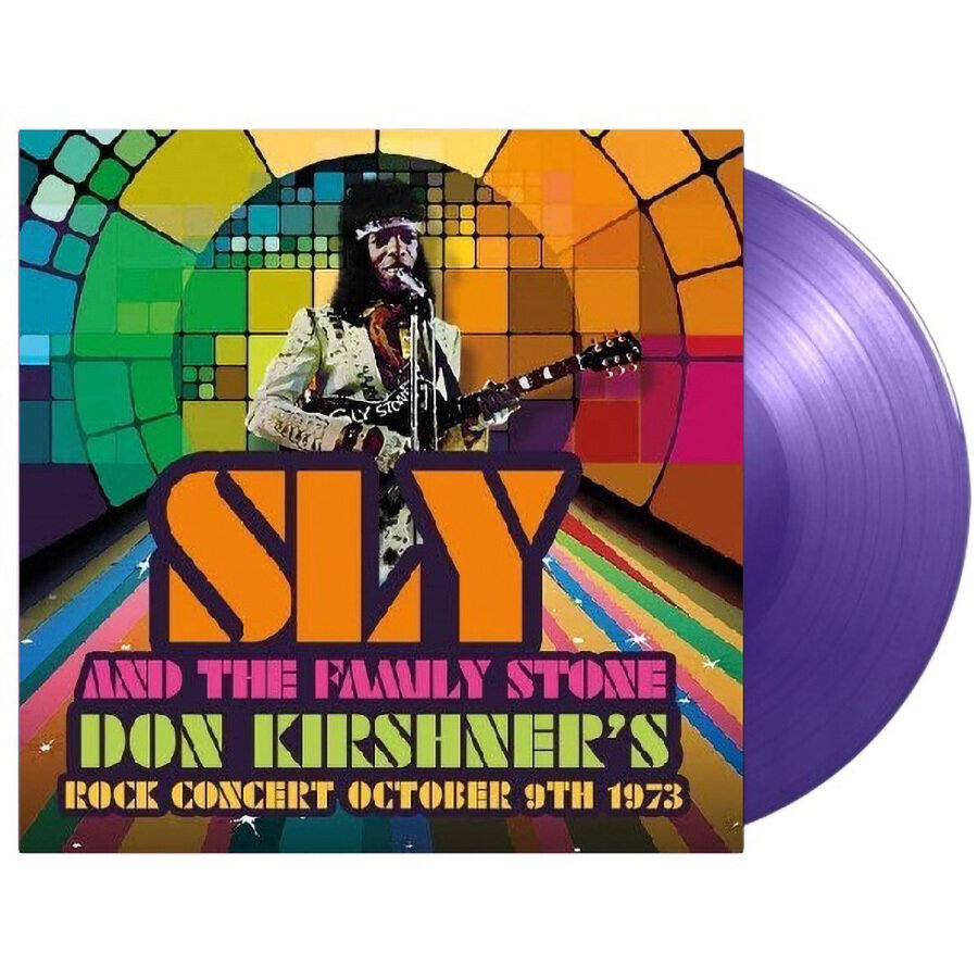 Виниловая пластинка Sly & The Family Stone — Don Kirshner's Rock Concert October 9th 1973 (Coloured Vinyl)(LP)