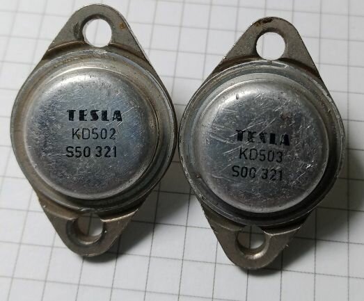 TESLA KD502+KD503 подобранные по к/у